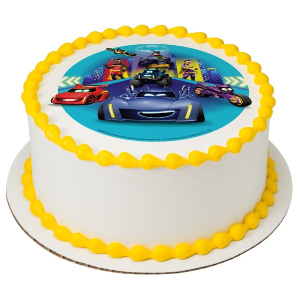 Amazon.com: BATWHEELS Turbocharged Action PhotoCake® Edible Cake Topper ...