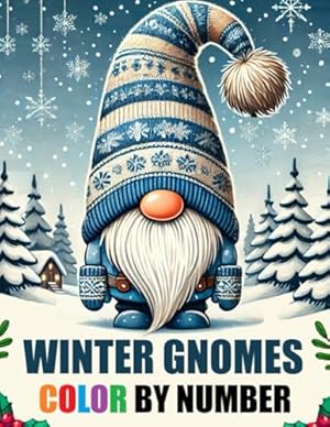Amazon.com: Winter Color By Number Coloring Book: Large Print Winter ...