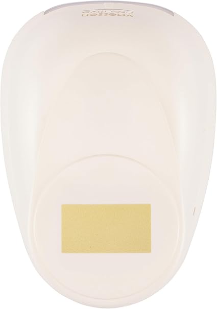 Vaessen Creative Craft Paper Punch - Rectangle - 1,8 x 3,3 cm - Circle ...