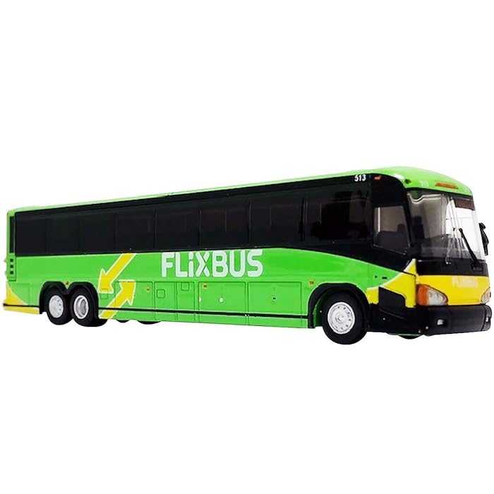 Buy MCI D4505 Motorcoach Bus Phoenix (Arizona) Flixbus Bright Green and ...