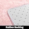 Amazon.com: Amdrebio Pink Round Area Rugs for Girls Room, 7x7 Rug ...