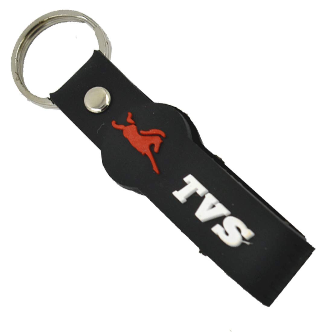 Buy faynci silicone tvs bike key chain-Black Online at Low Prices in ...