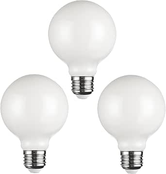 SD LUX LED Light bulb 8W 1000LM G80 Globe Edison Bulbs (Equivalent to ...