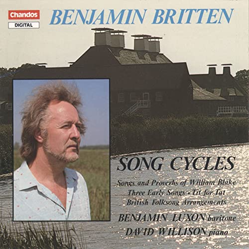 Amazon.com: Benjamin Luxon sings Britten Songs Cycles : Benjamin Luxon ...