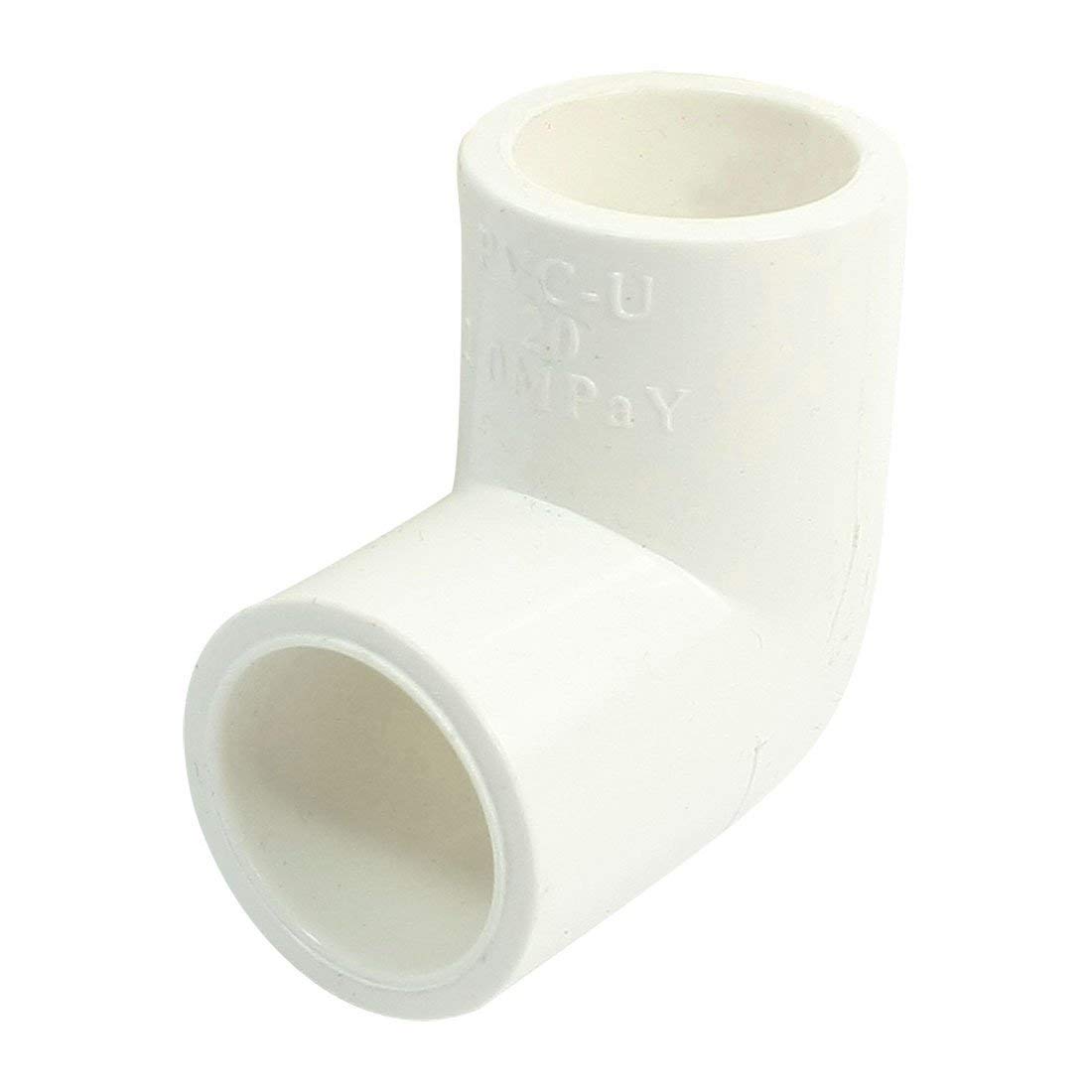 Buy ELECTROPRIME White PVC-U Pipe 90 Degree Angle Elbow Slip Connector ...