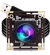 Amazon.com: ELP 4MP Dual Lens USB Camera Wide Angle Synchronization PC ...
