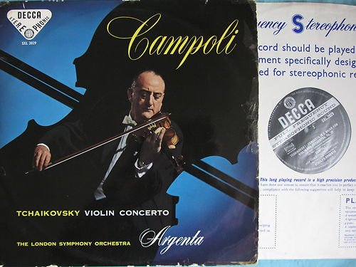 Tchaikovsky, Alaulfo Argenta, Campoli, The London Symphony Orchestra ...