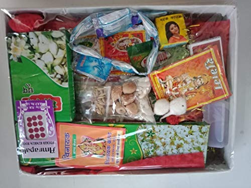 Buy Goyal Group Puja Samagri Items/Navratri Pooja Kit/Devi Pooja Kit ...