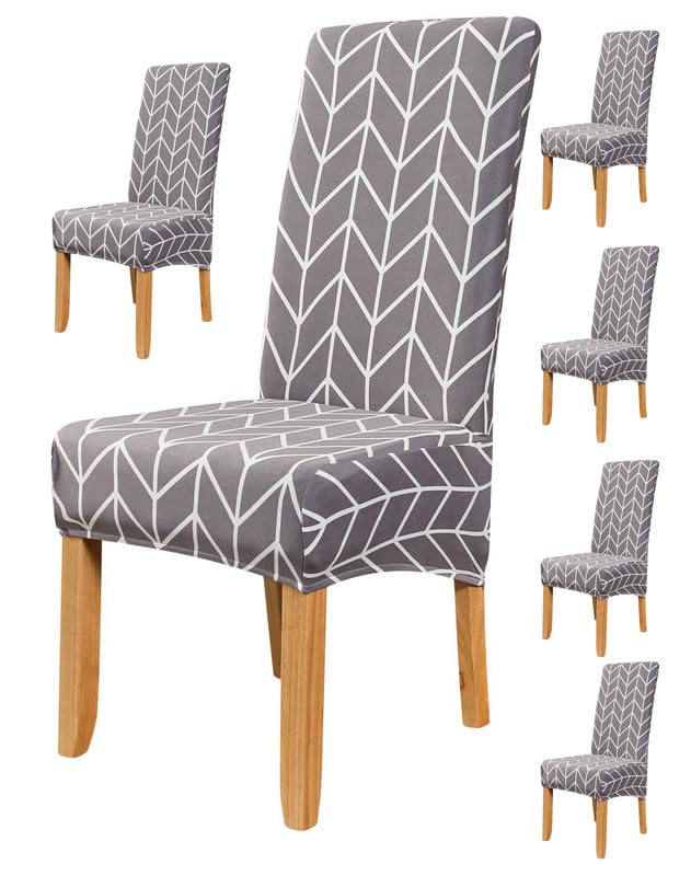 Styleys Elastic Chair Cover Stretch Removable Washable Short Dining ...