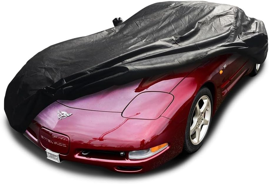 Amazon.com: Xtrashield Custom Fit C5 1996-2004 Corvette Car Cover Black ...