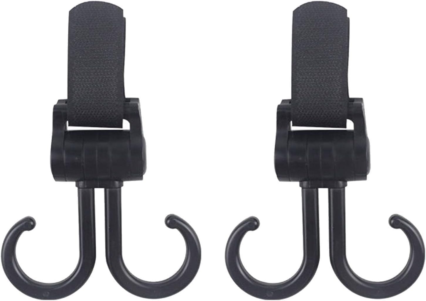 kesig® Baby Stroller Hooks for Diaper Bags - 2 Pack Multi-Purpose Pram ...