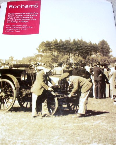 Bonhams Catalog Highly Important Motor Cars, Steam Engines, Locomotives ...