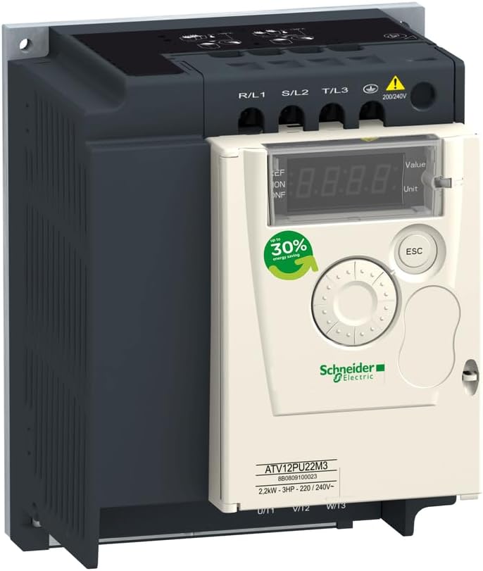 Amazon.com: Schneider Electric ATV12PU22M3 Altivar 12 3 Phase Variable ...