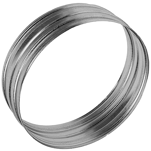 Snapklik.com : Galvanized Steel Duct Coupling - 12 Inch Fit - Round ...