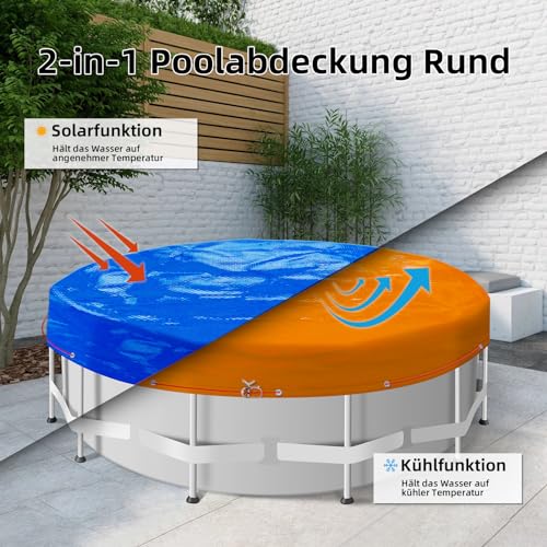 Poolabdeckung Rund 366 – Die 15 besten Produkte im Vergleich ...