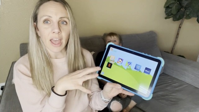 Watch YosaToo 10 inch blue kids tablet on Amazon Live