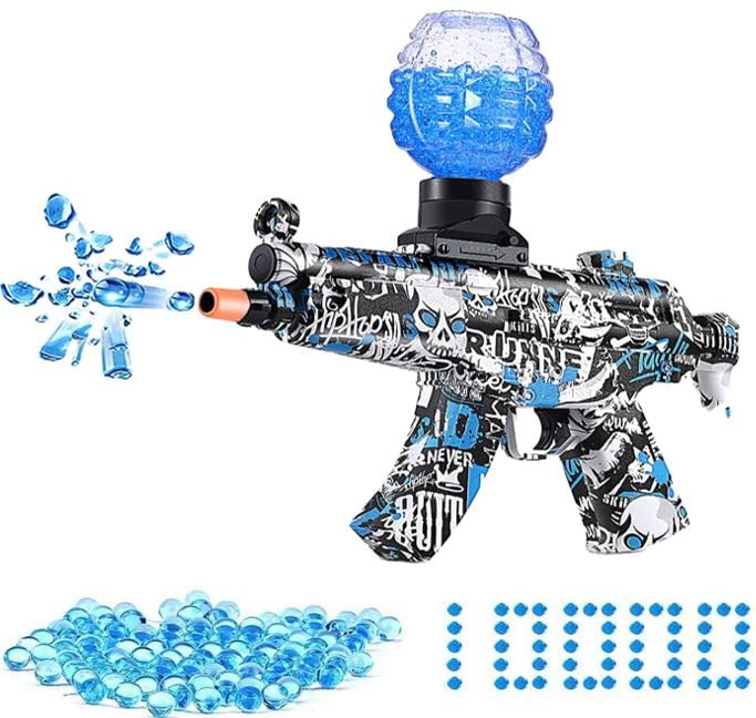soAqua Electric Gel Blaster -MP5- Gel Ball Blaster, Blaster, Non Toxic ...