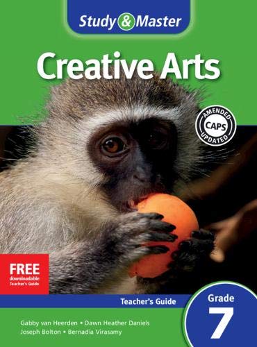 Amazon | Study & Master Creative Arts Teacher's Guide Grade 7 (CAPS ...