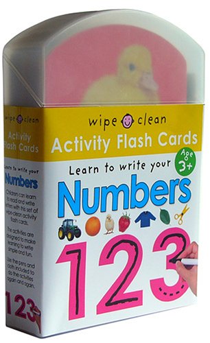 Wipe Clean Flashcards - 123 : Priddy, Roger: Amazon.co.uk: Books