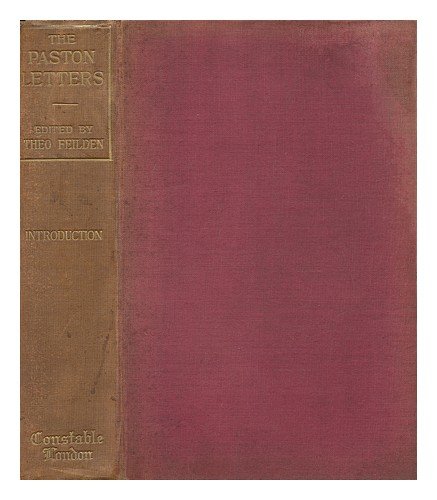 The Paston Letters, 1422-1509 A. D. [Introduction and Supplement ...