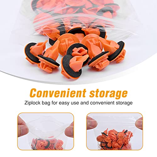 Snapklik.com : GOOACC 100pcs Fender Flare Clips Compatiblefor Toyota ...