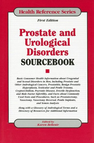 Prostate And Urological Disorders Sourcebook (Health Reference Series ...