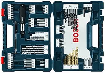 Amazon.com: BOSCH MS4091 91-Piece Drilling and Driving Mixed Set with ...