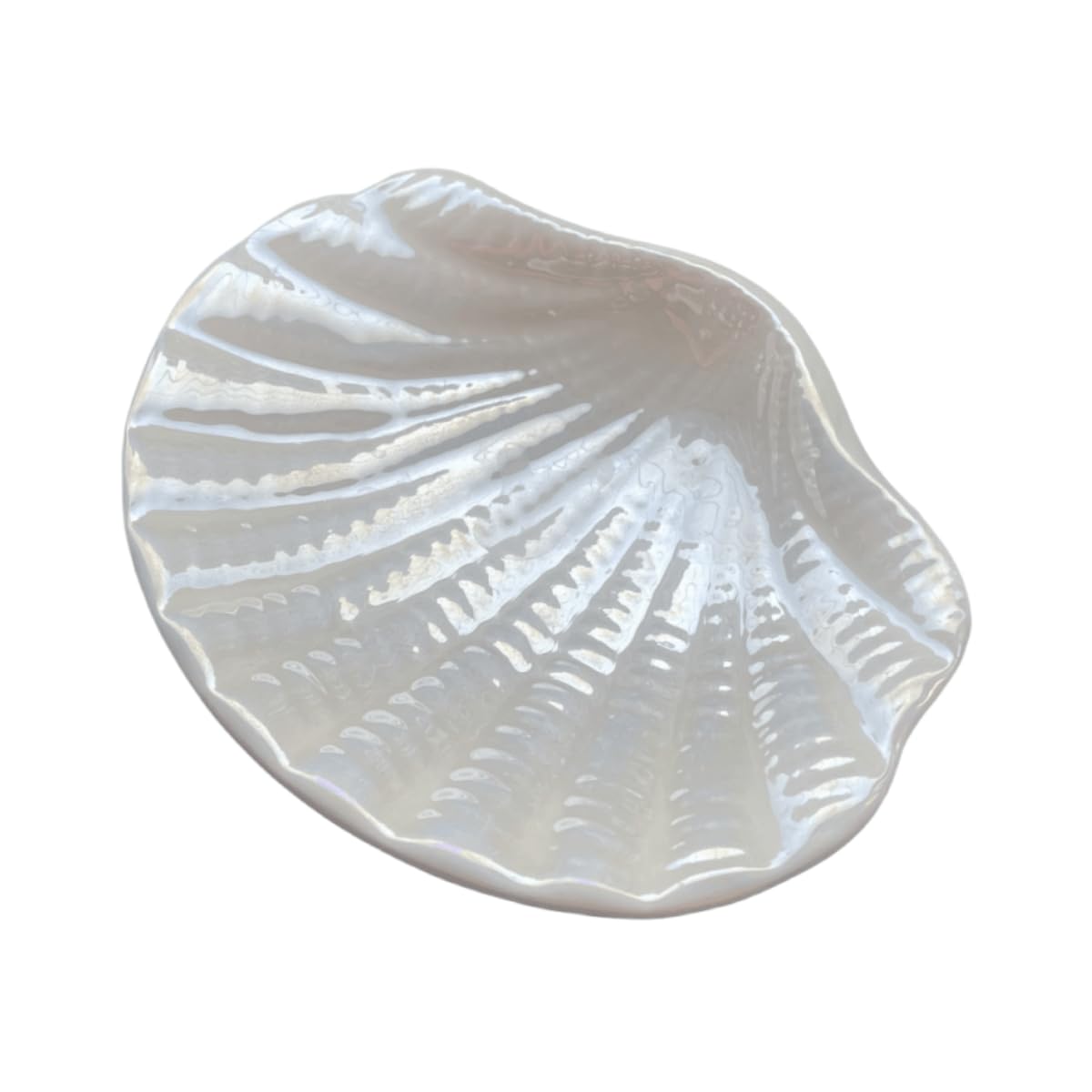 Amazon.com: FORLONG Ceramic Ocean Seashell Soap Dish, for Bathroom,Tub ...