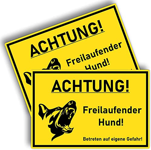 Warnschild Hund – Die 15 besten Produkte im Vergleich & Angebote ...