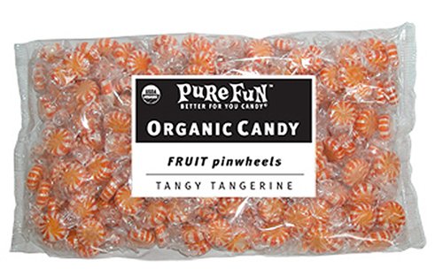 Amazon.com : Pure Fun Organic Candy Tangy Tangerine Fruit Pinwheels, 48 ...