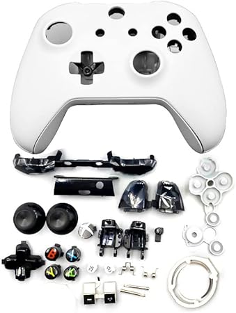 New for XboxOne S Controller Extra Housing Shells White Color ...