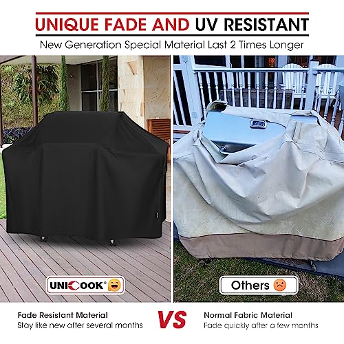 Unicook 63 Inch Grill Cover for Weber Genesis 300 Series and New 2022 ...