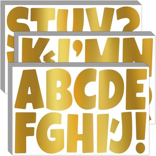 Amazon.com: Bemeol Letter Stickers 432 Pieces 36 Sheets Bulletin Board ...