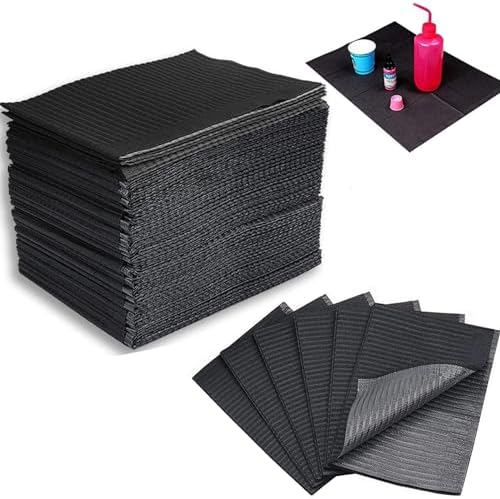 Amazon.com: LXIANGN 125PCS Disposable Nail Art Table Towels Mat 13" X ...
