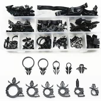 Amazon.com: QYIMLI Automotive Wire Loom Clips Kit, 11 Sizes Wire ...