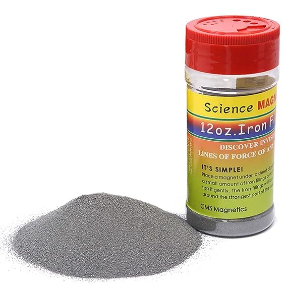 Buy Labcare Fine Iron Filings(100g) Easy Sprinkle Magnetism Science ...