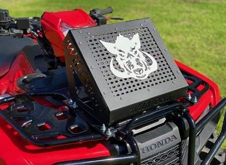 Amazon.com: Wild Boar Radiator Relocation Kit with White Boar Logo ...