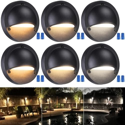 SUNVIE Low Voltage LED Deck Lights with Fastlock2 Wire Connectors 5W ...