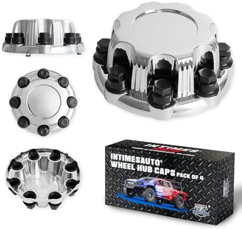 Amazon.com: InTech Auto Wheel Center Hub Caps for Chevy Chevrolet and GMC 8 Lug Replacement ...