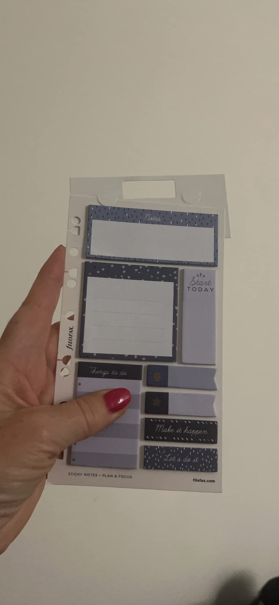 Filofax Personal Small Sticky Notes - Assorted : Amazon.co.uk ...