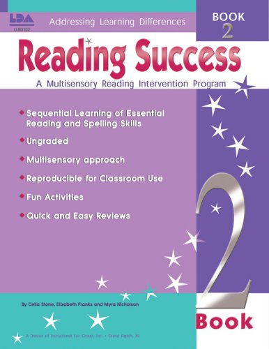 Reading Success Book 2: A Multisensory Reading Intervention Program ...
