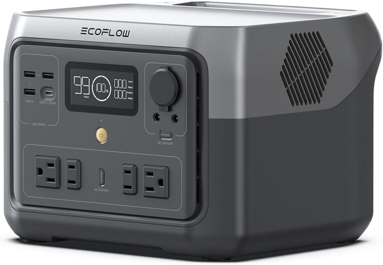 Amazon.com : EF ECOFLOW Portable Power Station DELTA 2 Max, 2400W LFP ...