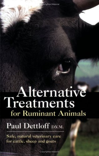 Alternative Treatments for Ruminant Animals: 9780911311778: Medicine ...