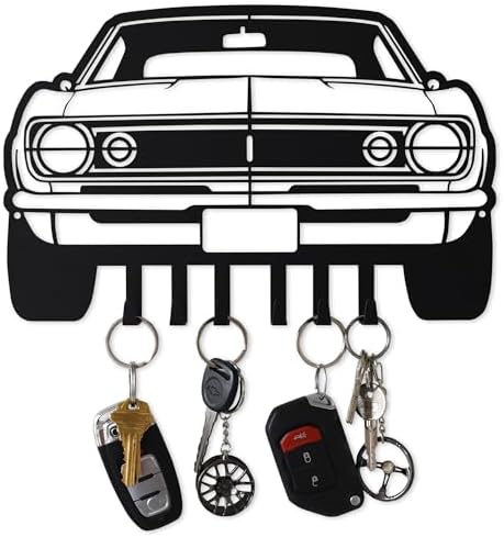 Amazon.com: MOOH Car Key Holder for Wall - Metal Automotive Key Holder ...