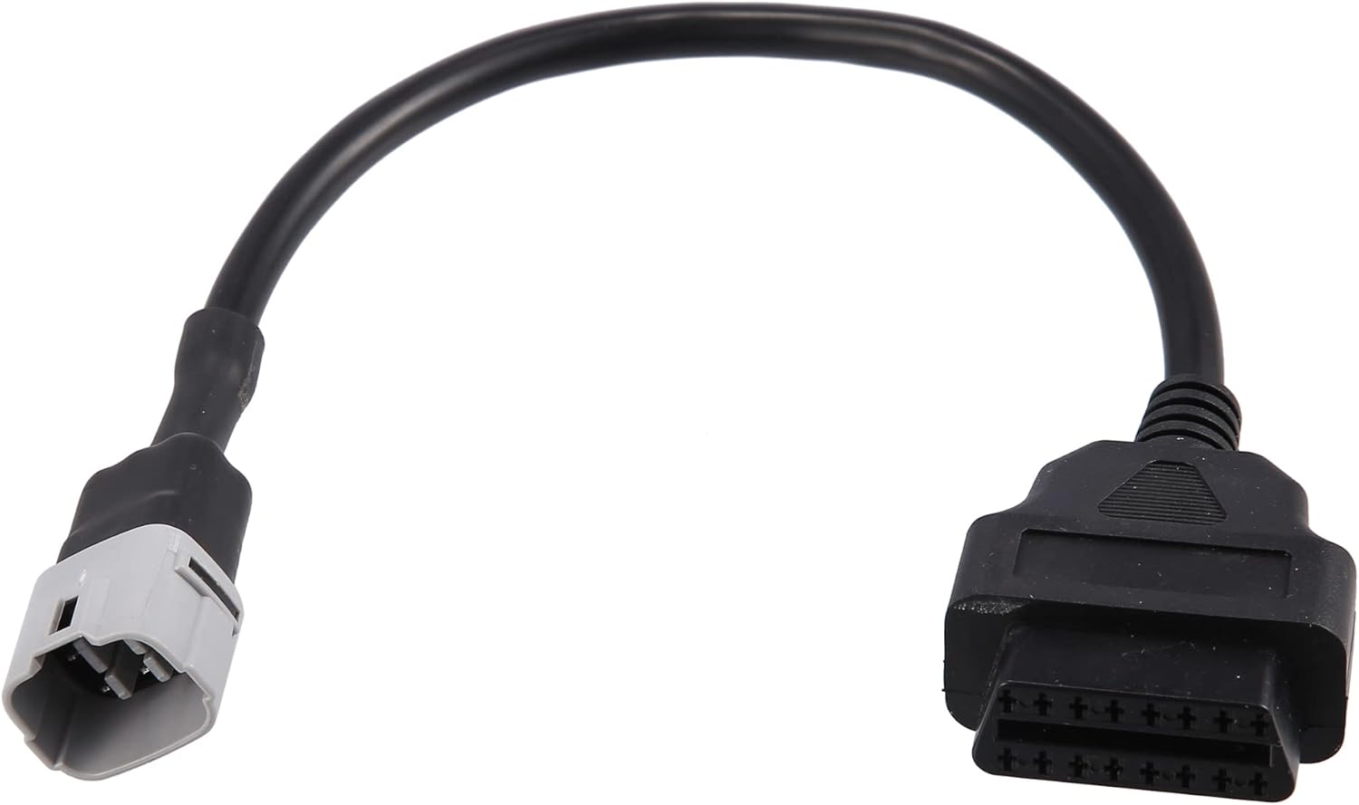 X AUTOHAUX 34.5cm 1.13ft 6 Pin to OBDII Cable Cord Diagnostic Adapter ...