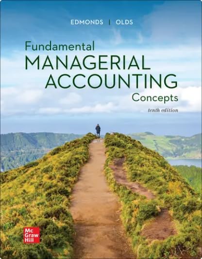 Fundamental Managerial Accounting Concepts, 10th Edition Access Code ...