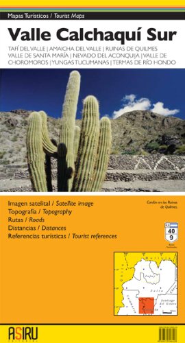 Valle Calchaqui Sur Map: Asiru: 9789872396428: Amazon.com: Books