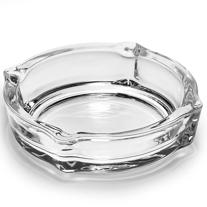 Buy SVS ONLINE Crystal Home Ashtrays for Cigarettes Holder Home Office ...