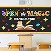 Amazon.com: MORENKISS Magic Themed Classroom Bulletin Board Decorations ...