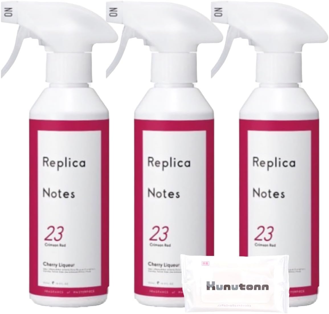 Amazon.co.jp: レプリカノーツ ファブリックミスト 23 チェリーリキュールの香り 本体 300ml 3個セット ...